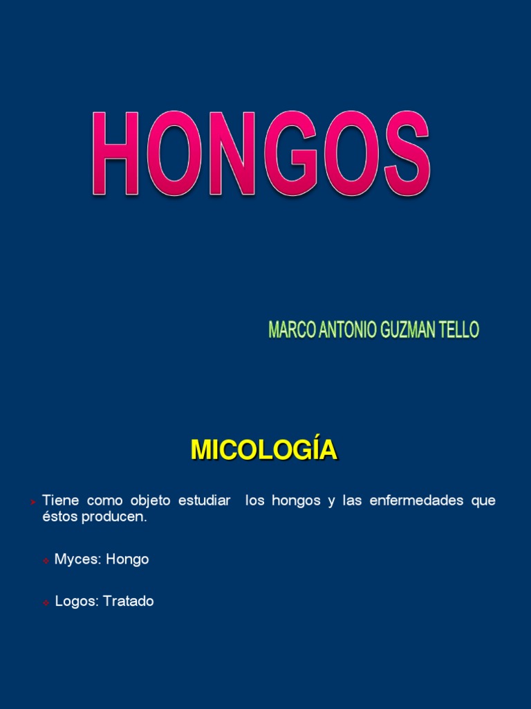 MICOSIS | PDF | Hongo | Medicina CLINICA