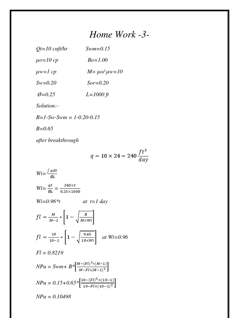 Home Work 3 | PDF