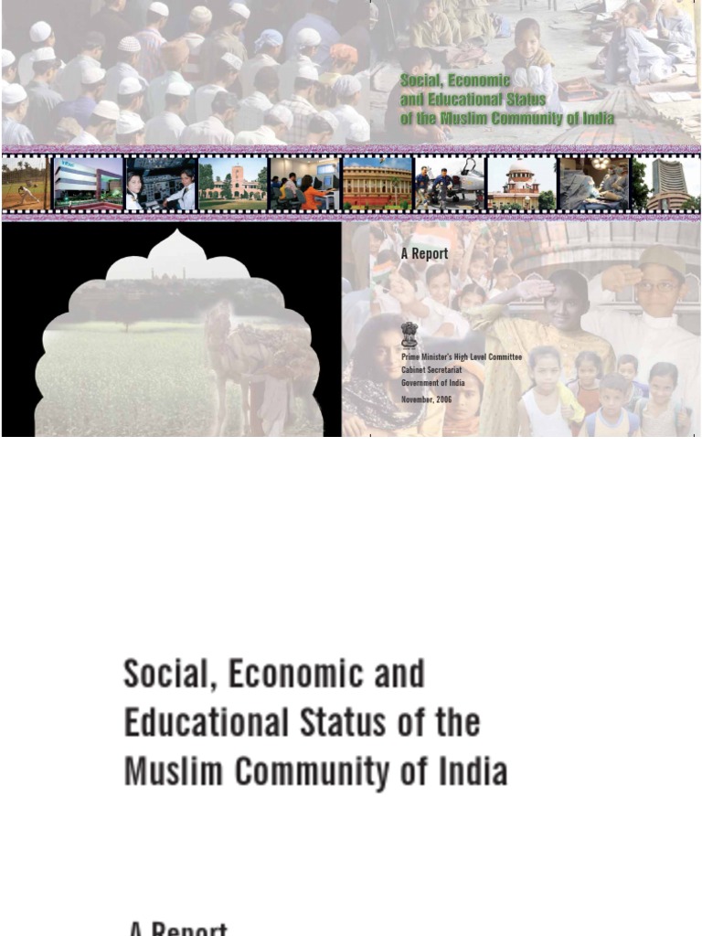 The Sachar Committee Report - Social, Economic and Educational Status ...
