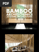 Bamboo Construction & Techniques | PDF | Bamboo | Wood