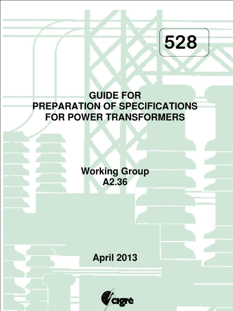 Guide For Preparation of Specifications For Power Transformers | PDF | Transformer ...