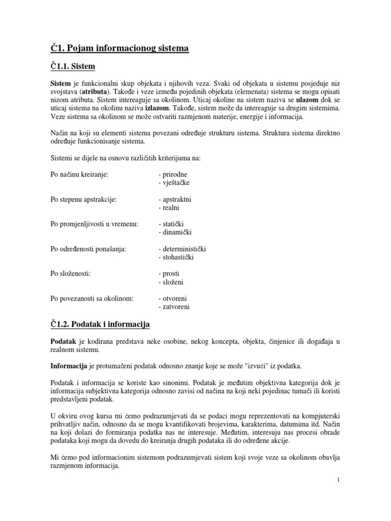 Skripta Predavanja | PDF