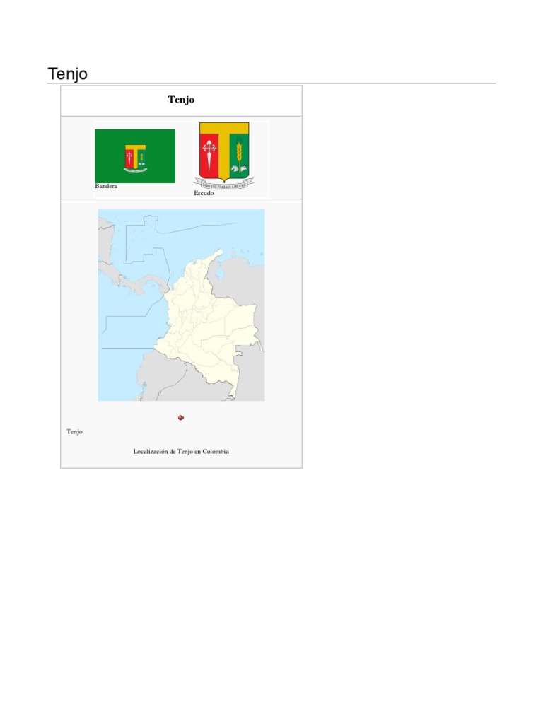 Tenjo | PDF | Personas