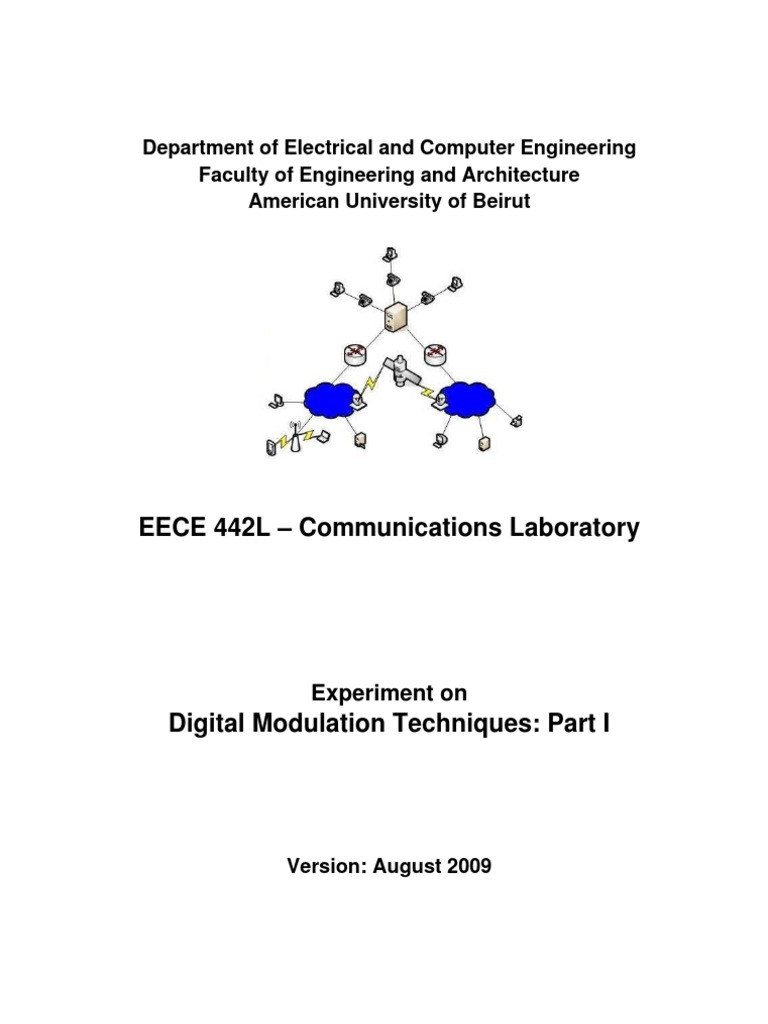 Digital Modulation I August09 | PDF | Modulation | Telecommunications Engineering