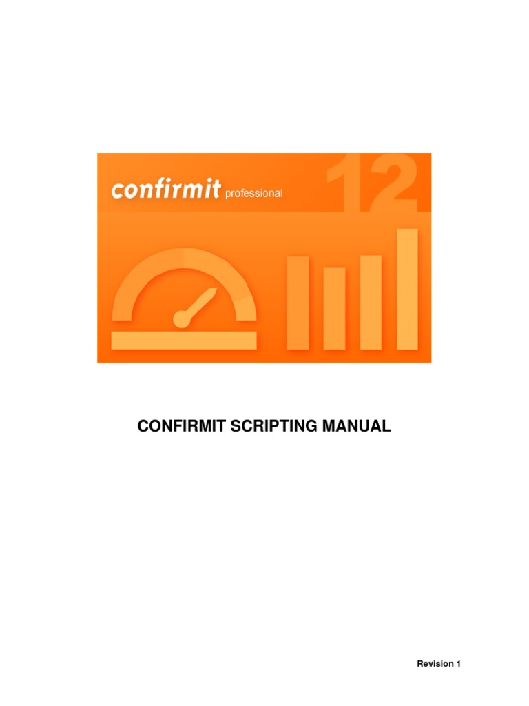 Confirmit 12 Scripting Rev1 EU | PDF | Java Script | Parameter (Computer Programming)