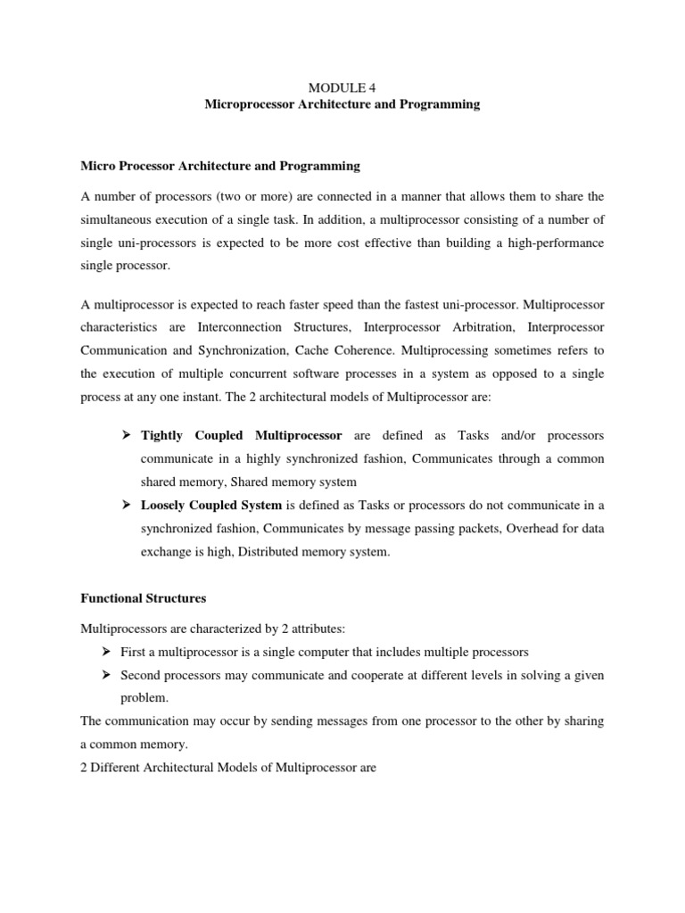 B.tech CS S8 High Performance Computing Module Notes Module 4 | PDF ...