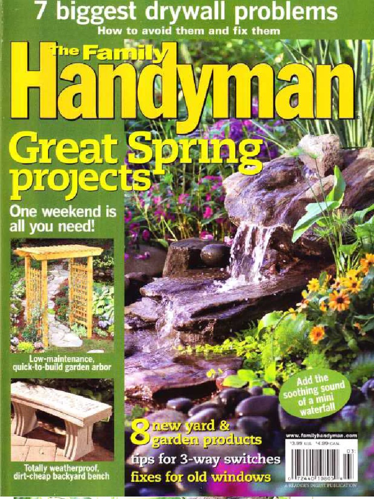 The Family Handyman Magazine 466 | PDF | Sink | Nature