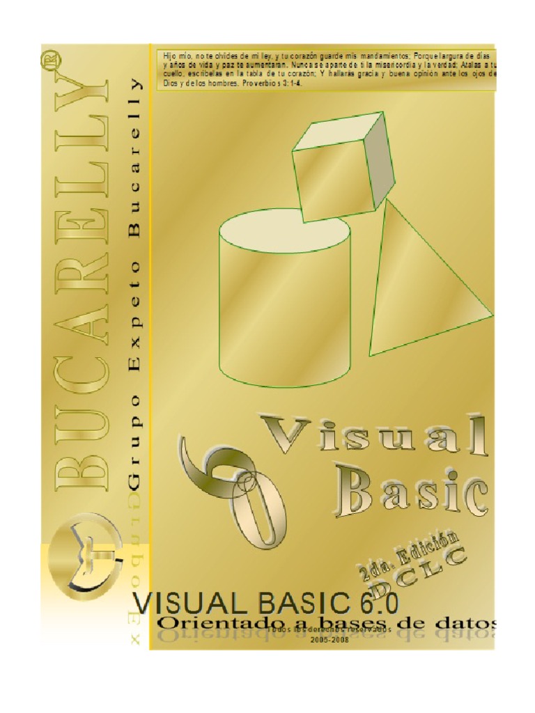 Libro de ORO de Visual Basic 6.0 | PDF | Objeto (informática) | Point ...