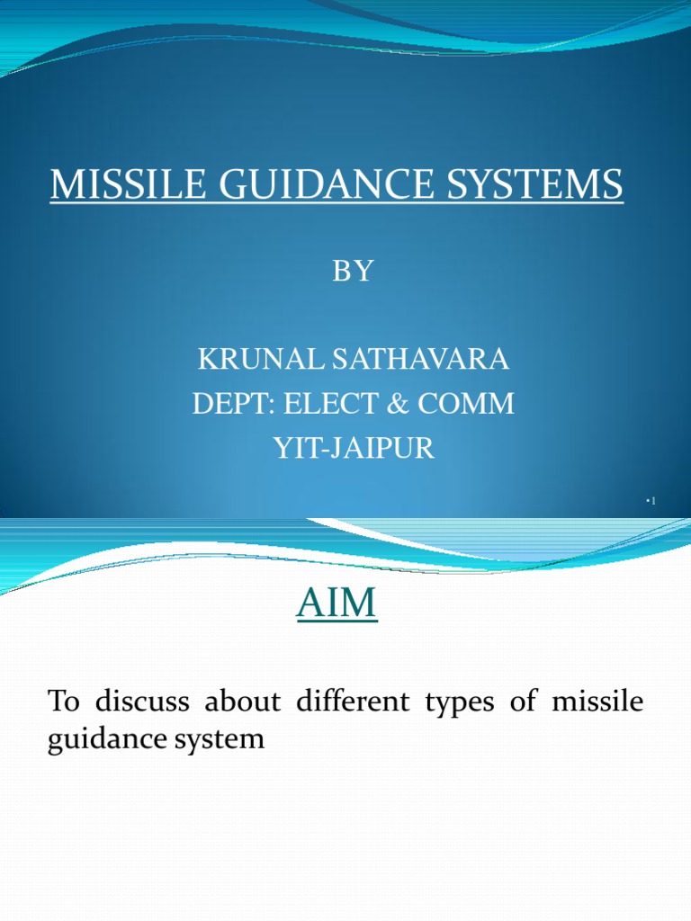 Guided Missile Final | PDF | Missile | Guidance System