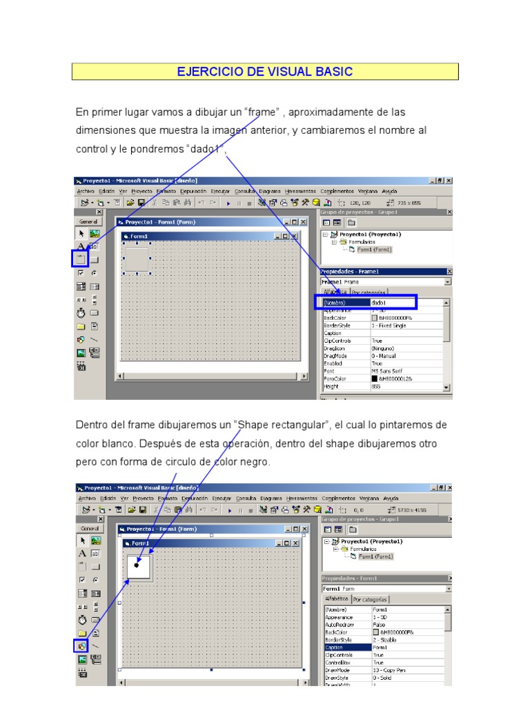 Ejercicio de Visual Basic | PDF