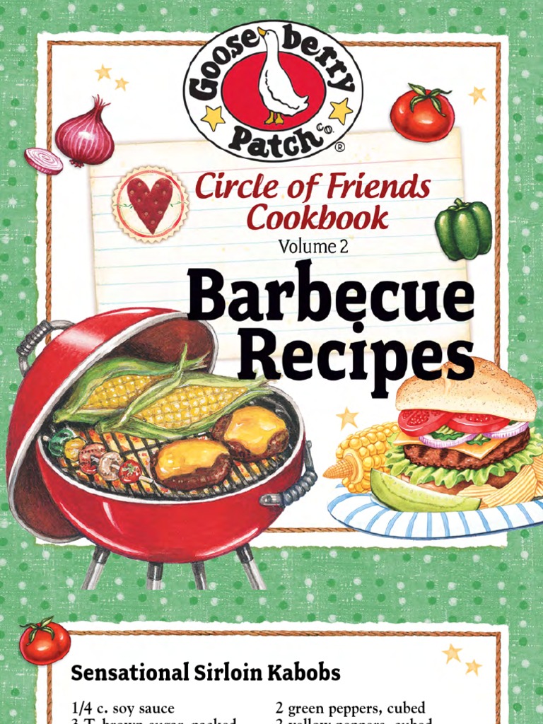25 Barbecue Recipes by Gooseberry Patch | PDF | Kebab | Salad