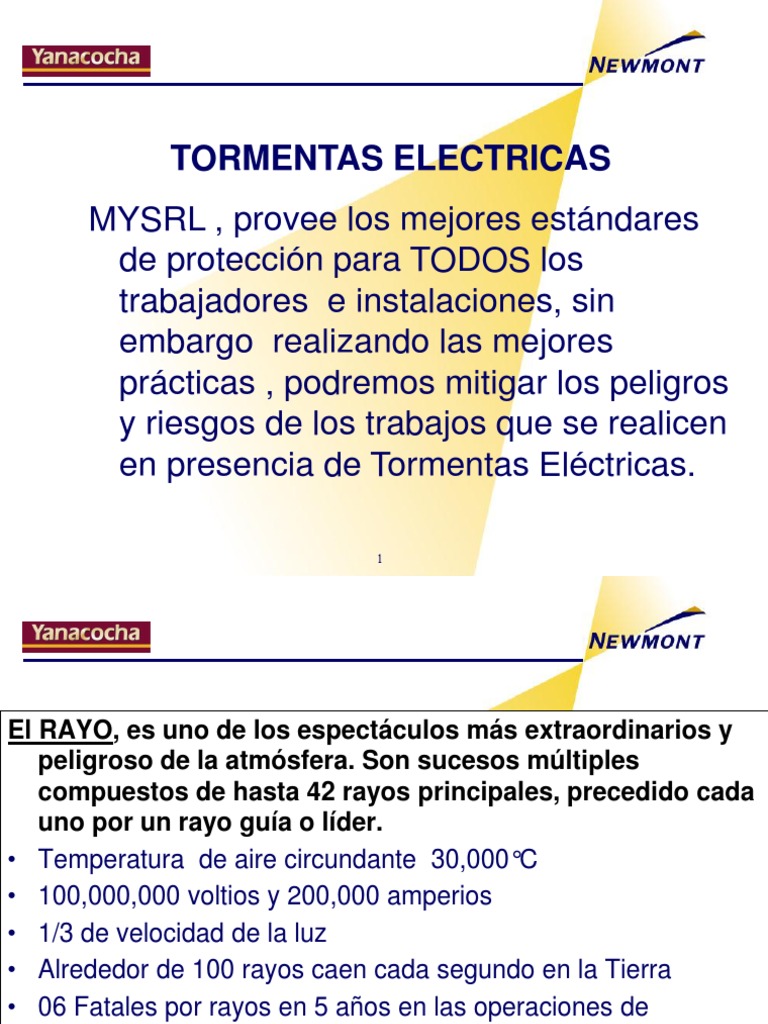 Tormenta Electrica | PDF | Relámpago | Electricidad