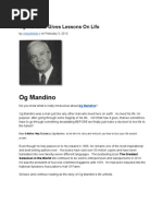 Principles of The A Good Salesman | PDF | Knowledge