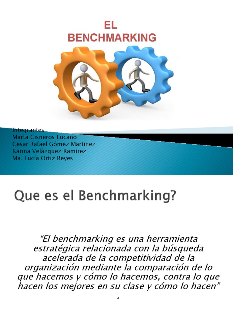 Bench Marking | PDF | Benchmarking | Calidad (comercial)