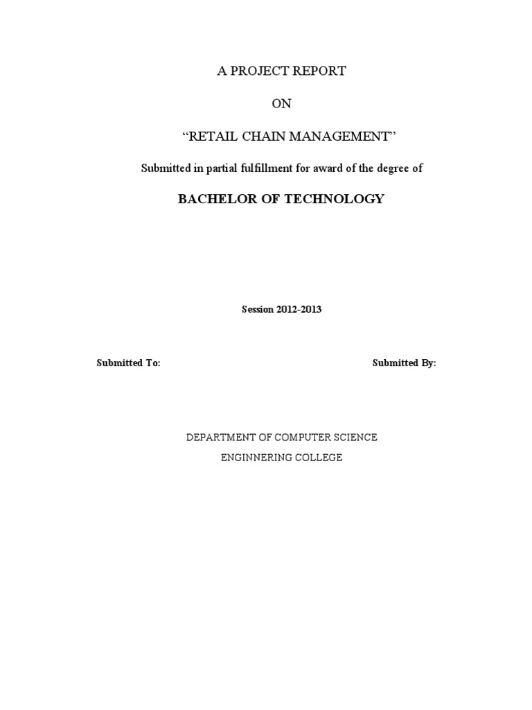 PHP Project Report | PDF | Php | Web Application