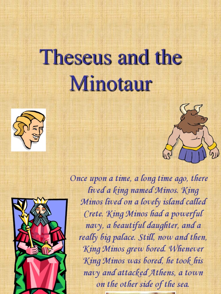 Theseus and the Minotaur Story | PDF | Minotaur | Theseus