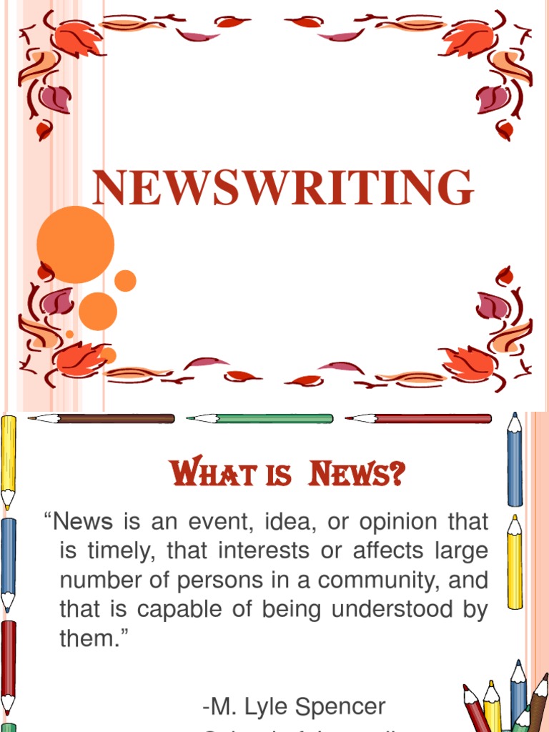 NEWSWRITING