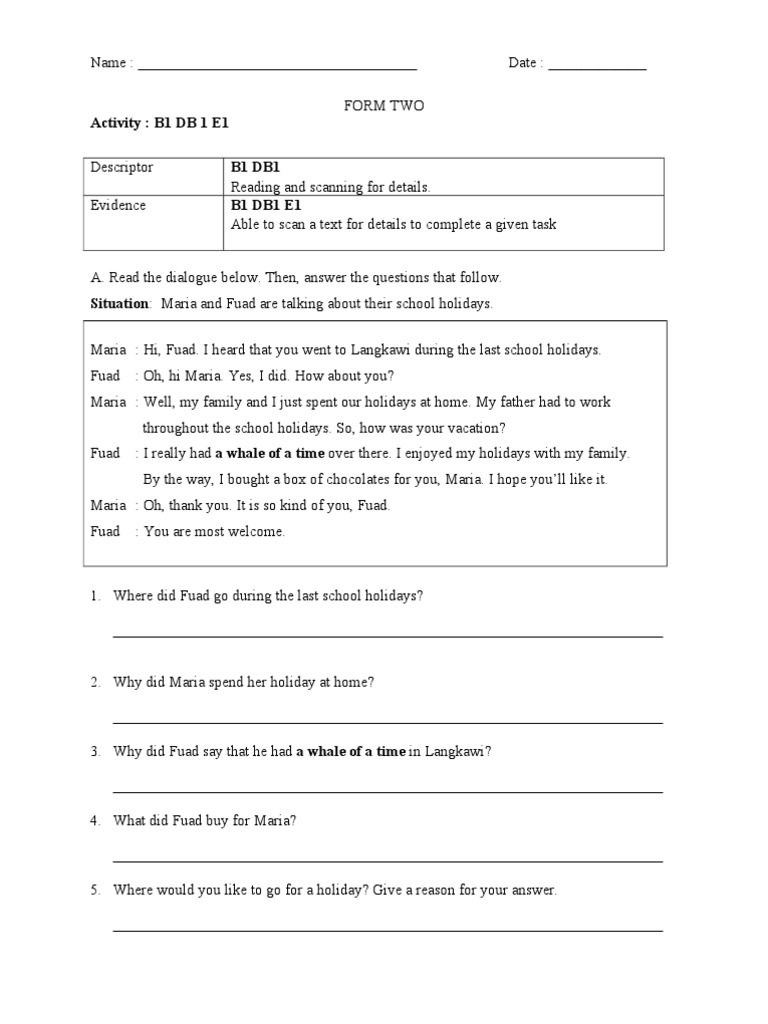 Activity: B1 DB 1 E1 B1 DB1 B1 DB1 E1 | PDF