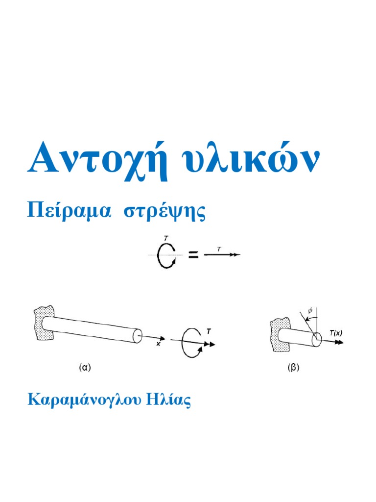 Πείραμα Στρέψης