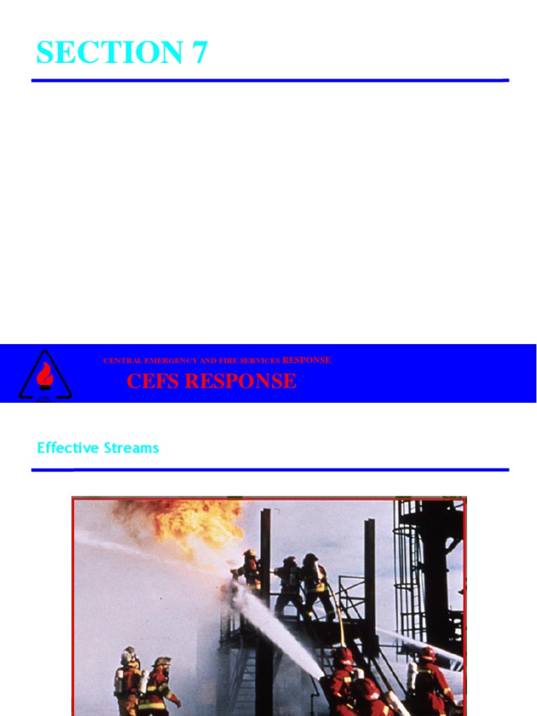 (7) Effective Stream | Firefighting | Fuels