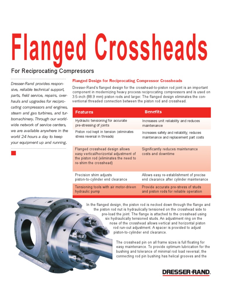 Flange Crosshead | Piston | Engines