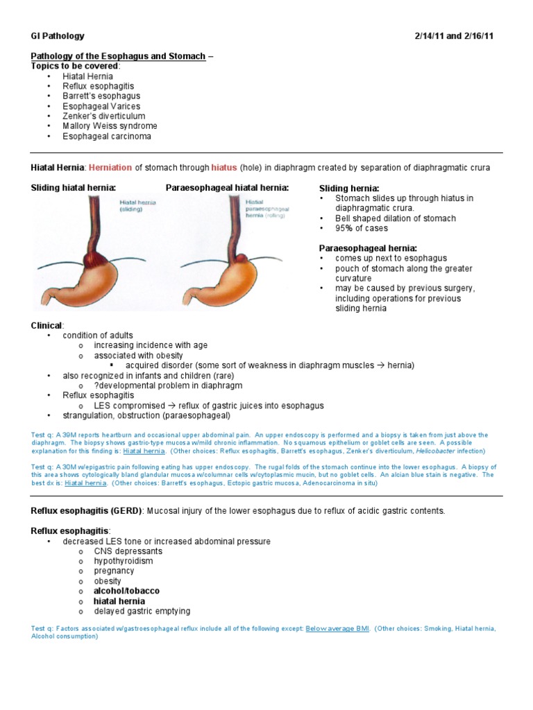 GI Pathology | Esophagus | Peptic Ulcer
