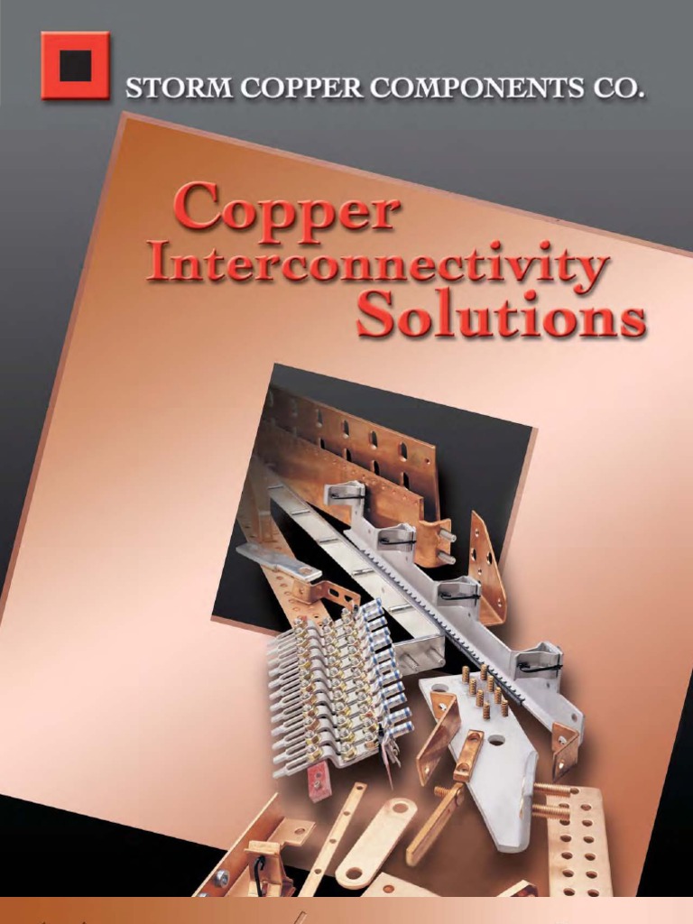Storm Copper Busbar Brochure | PDF | Sheet Metal | Metalworking