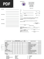 Deped Form 138-e Report Card Grades 4 to 6 Blank