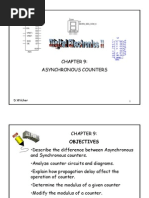 Design of 4 Bit Asynchronous Counter | PDF | Digital Electronics ...