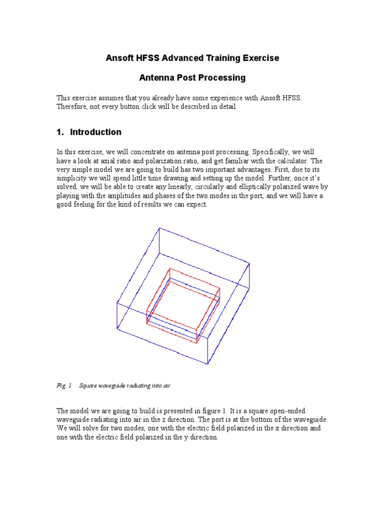 Antenna Hfss | PDF | Polarization (Waves) | Antenna (Radio)