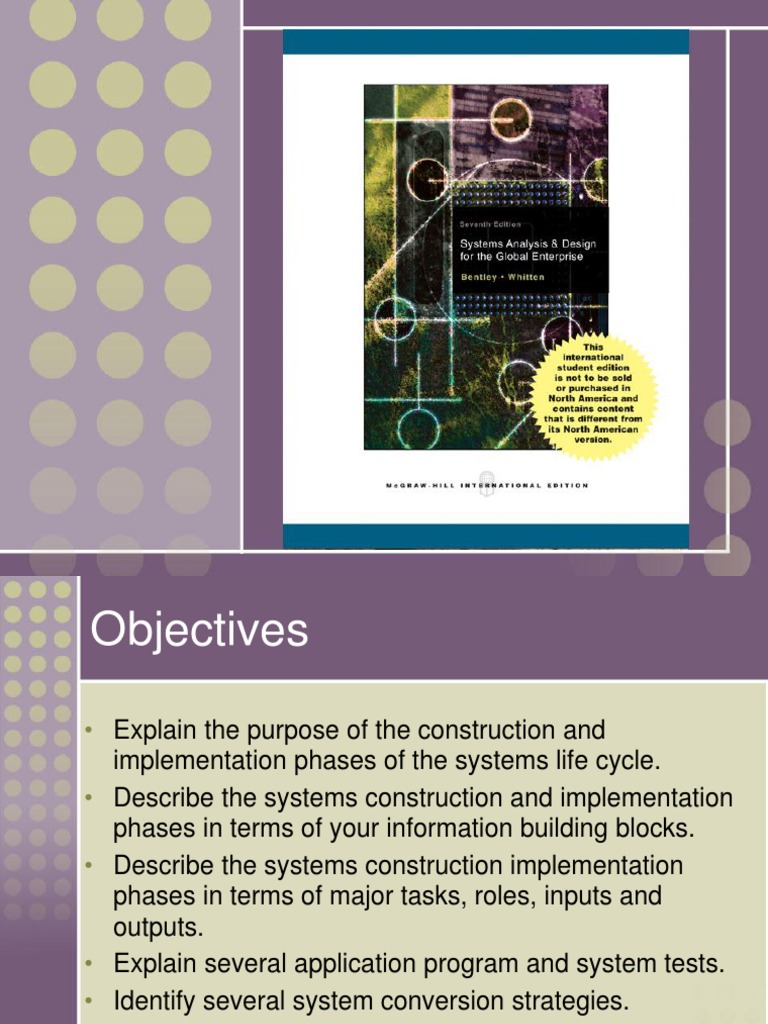 Chap19 - System Construction and Implementation | PDF | Verification And Validation | Databases