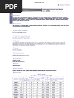 Conductores Alta Tension ACSR | PDF | Electricidad | Ingenieria Eléctrica
