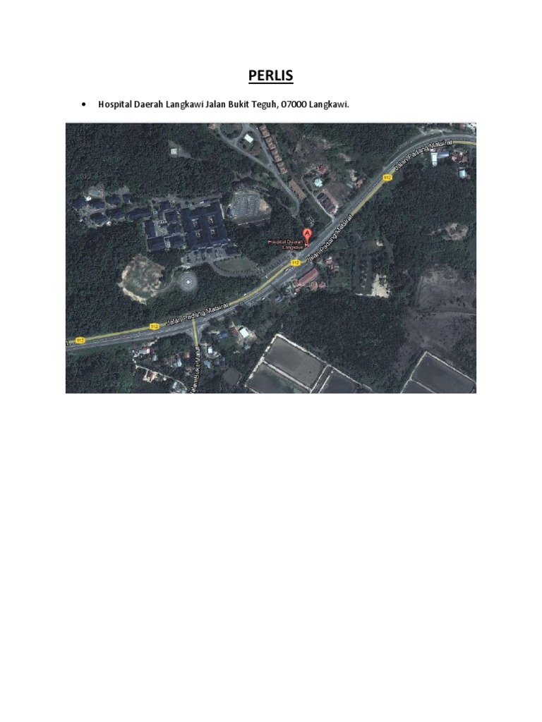 Hospitals in Perlis, Perak, and Kedah | PDF