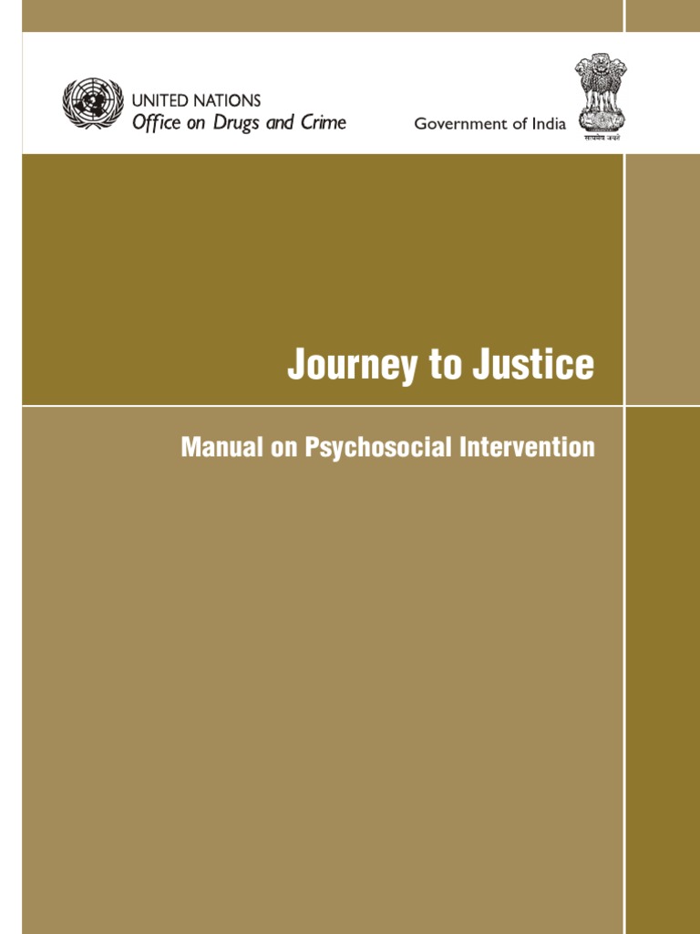 Journey To Justice Manual | PDF | Psychological Trauma | Victimology