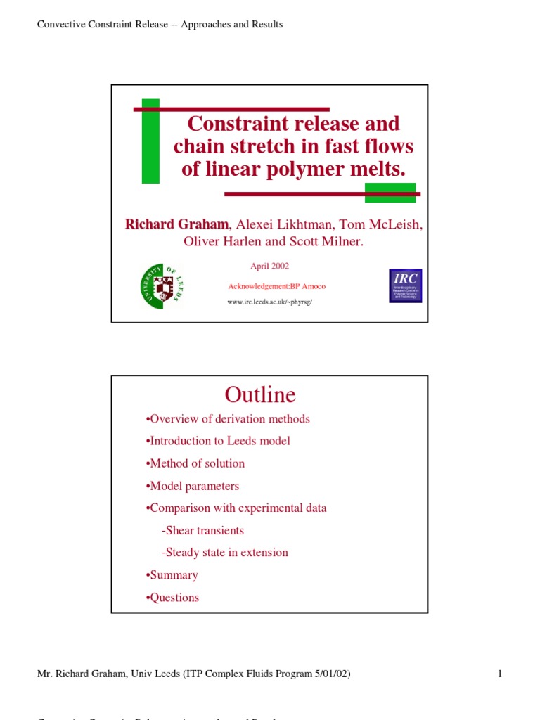 Constraint Release and Chain Stretch in Fast Flows of Linear Polymer ...