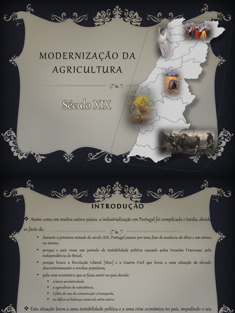 Agricultura Na Segunda Metade Do Seculo XIX | Portugal | Agricultura