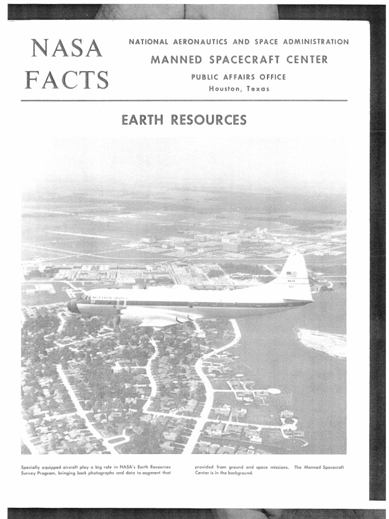 NASA Facts Earth Resources | PDF | Nasa | Water