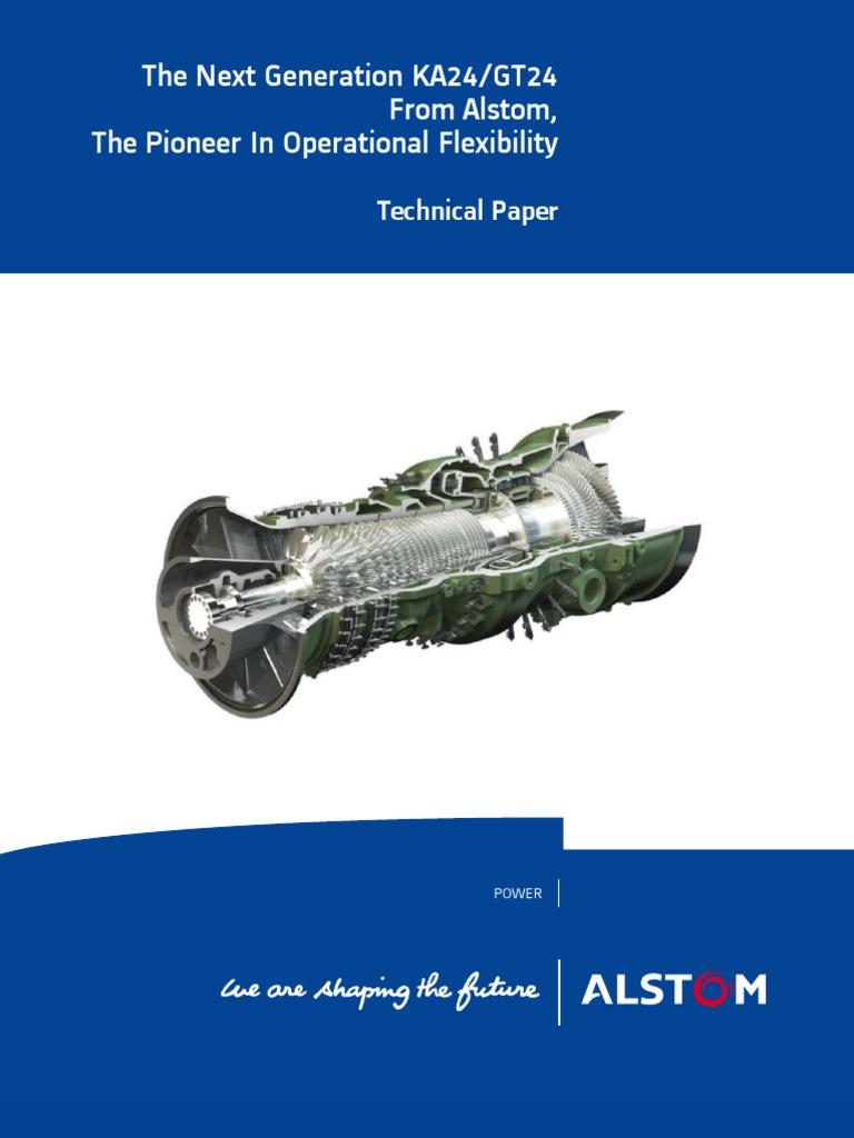 KA24/GT24 Gas Turbine Alstom | Gas Turbine | Gas Compressor