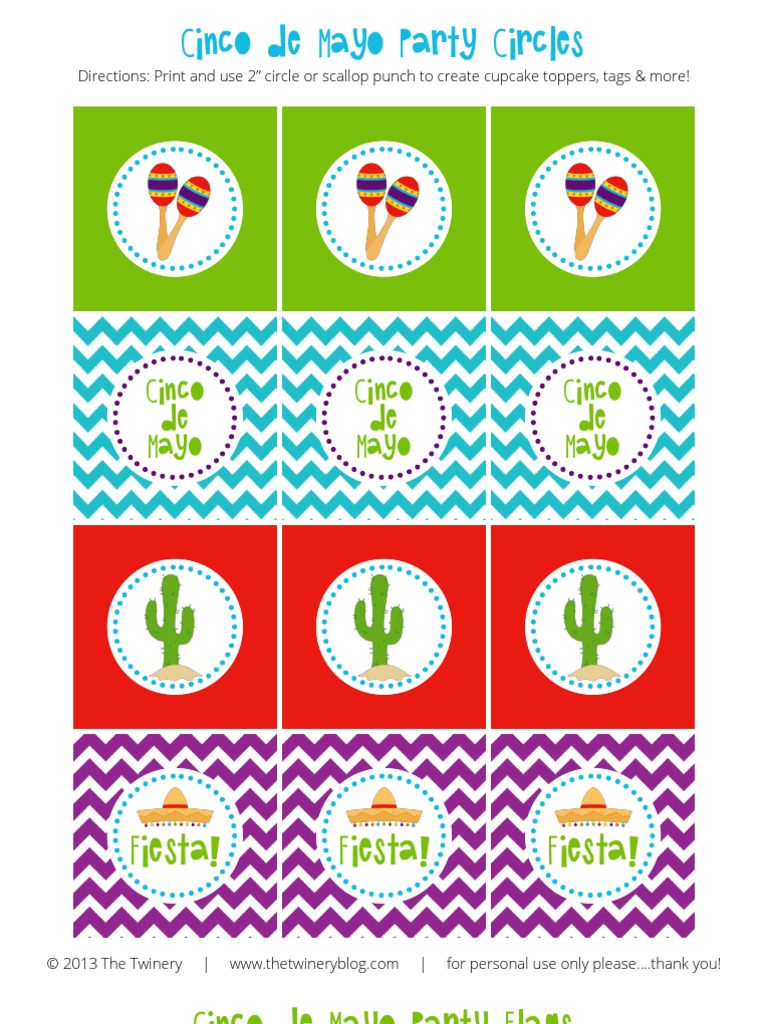 Free Cinco de Mayo Printables Guide | PDF