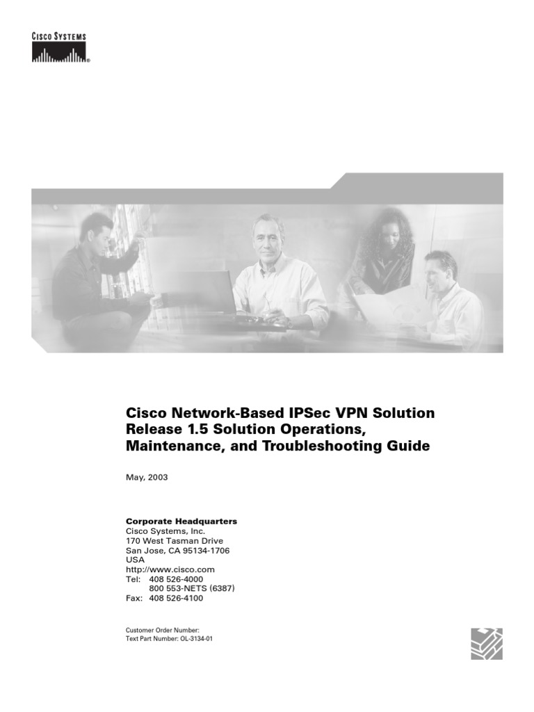 Cisco Ipsec Vpn Troubleshooting Pdf Virtual Private Network Router Computing