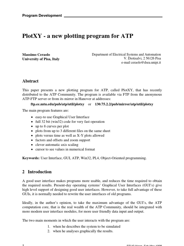 Plotxy Pdf Graphical User Interfaces Button Computing 1385