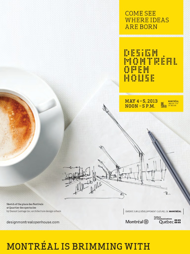 Montreal Design Open House Program 2013 | Download Free PDF | Montreal ...