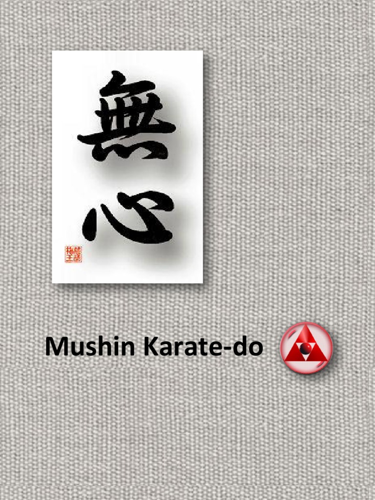Mushin Karate | PDF | Combat Sports | Japanese Martial Arts