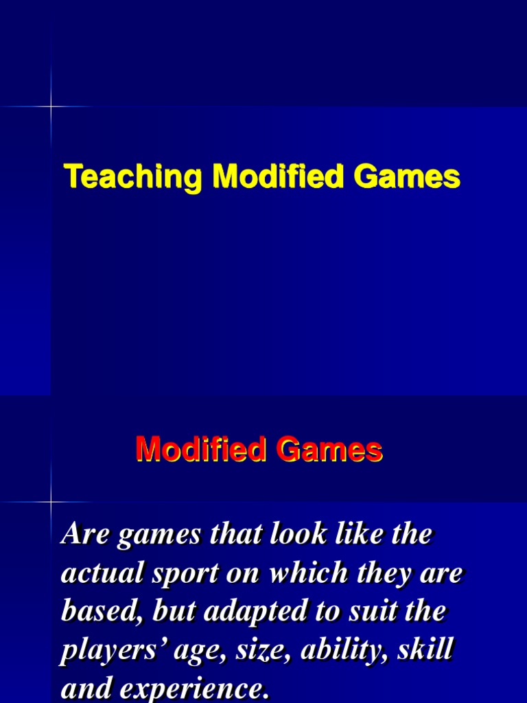 Modified Games | PDF | Softball | Pitcher
