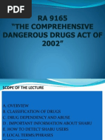 UPDATES in RA 9165 as Amended by RA 10640 | Search Warrant | Search And ...