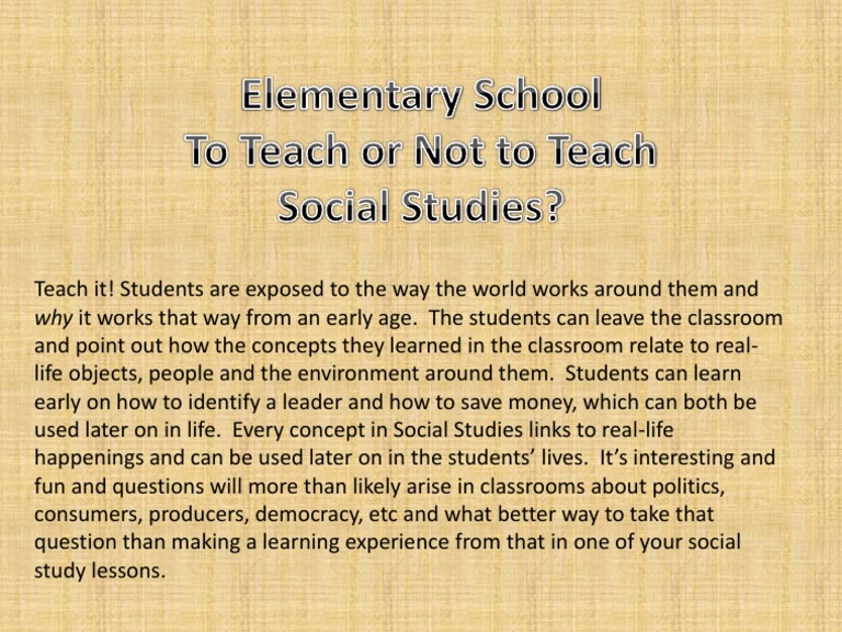 Engaging Social Studies in Education | PDF