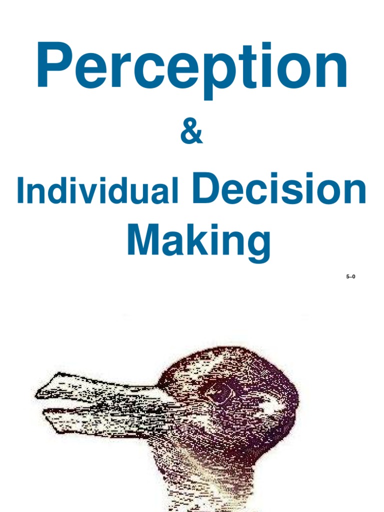 Perception | PDF | Perception | Bias
