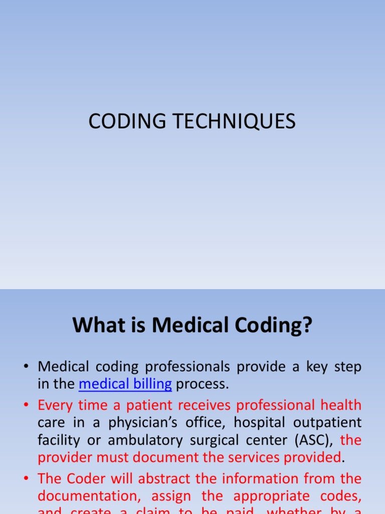 Coding Techniques | Medical Diagnosis | International Statistical ...