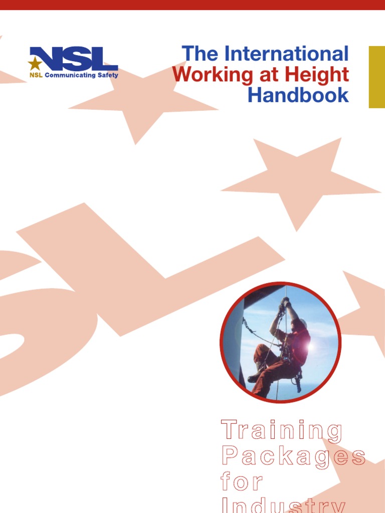 Working at Height Book | PDF | Manufactured Goods | Nature