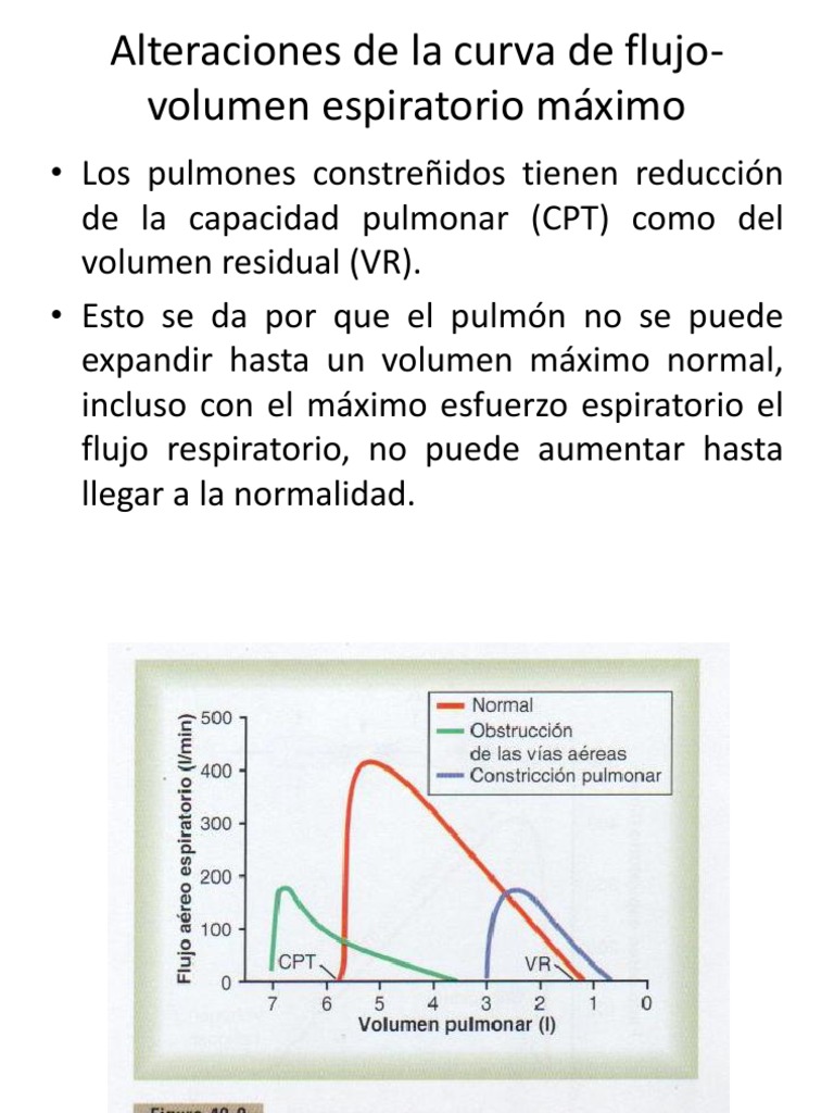 Alteraciones de La Curva de Flujo-Volumen Espiratorio Máximo | PDF ...